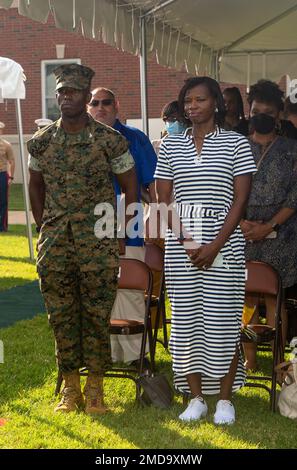U.S. Marine Corps Col. Reginald J. McClam, the incoming commander of ...