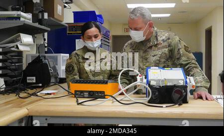 Col. Christopher Meeker, 88th Air Base Wing and installation commander ...