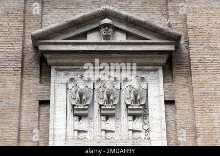 Fasces symbol of Fascism, in Italy under Benito Mussolini, was based on ...