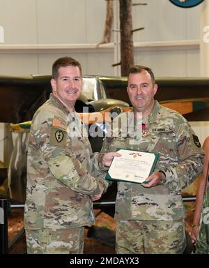 Col. Joshua Higgins, director of the Aviation Capability Development ...