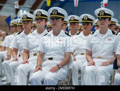 NEWPORT, RI. (July 15, 2022) Officer Development School (ODS) class ...