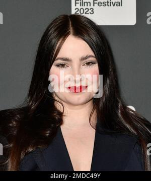 Molly O'Shea attends the 2023 Sundance Film Festival "Bad Behaviour ...