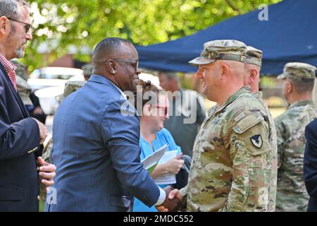 Fort Dix Infantry Park July 2021 Change of Responsibility Stock Photo ...