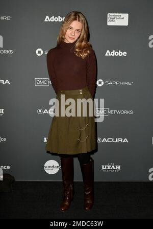 Dasha Nekrasova attends the 2023 Sundance Film Festival "Bad Behaviour ...