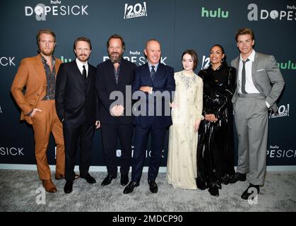 DOPESICK, from left: Kaitlyn Dever, Michael Keaton, First Bottle ...