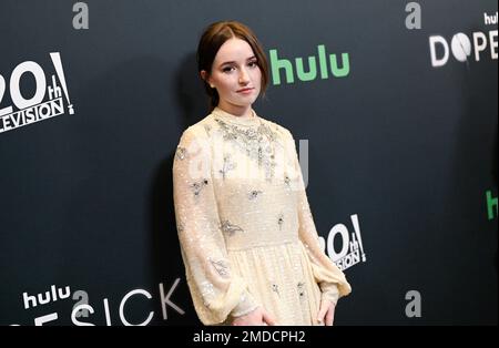 Actress Kaitlyn Dever attends the Hulu Original Series "Dopesick ...