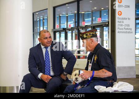 Assistant Secretary James D. Rodriguez spoke with Captain Luis Avila ...