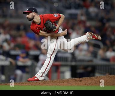 Atlanta Braves pitcher Spencer Strider throws during the first inning ...