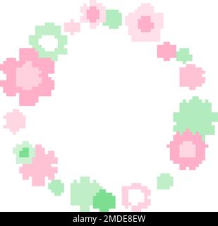 BIG Flowers frame. Vector illustration that is easy to edit Stock ...