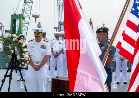 JAKARTA, Indonesia (July 22, 2022) – U.S. Navy Rear Adm. Rick Seif ...