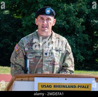 U.S. Army Lt. Col. Jeremy Wheeler, middle, 169th Engineer Battalion ...
