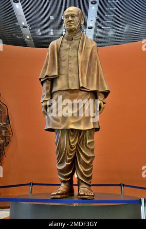 Statue Of Unity Museum, colossal statue of Vallabhbhai Patel, tallest ...