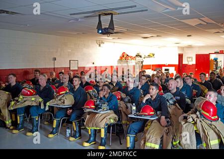 Sailors assigned to Pre-Commissioning Unit (PCU) John F. Kennedy (CVN ...