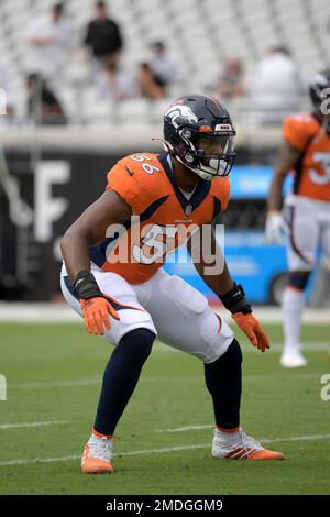 Denver Broncos linebacker Baron Browning (56) tackles against the ...