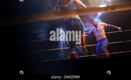 MARVEL LUCHA LIBRE EDITION (2022), directed by FABIAN ARCHONDO. Credit ...