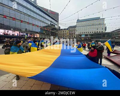 Stockholm, Sweden. 22nd Jan, 2023. STOCKHOLM, SWEDEN - JANUARY 22, 2023 ...