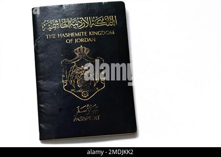 Jordanian passport Identity for citizens, Kingdom of Jordan Hashemite ...