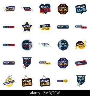 Mega Sale Bundle 25 Fully Editable Vector Designs for Product Designers ...