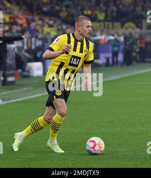 Julian RYERSON (DO), action, single action, soccer 1st Bundesliga, 1st ...