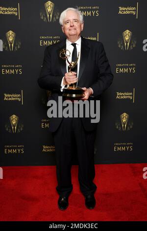 Keith Crofford, winner of the Emmy for outstanding animated program for ...
