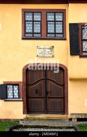 Bach House, birthplace of Johann Sebastian Bach, Germany, Thueringen ...