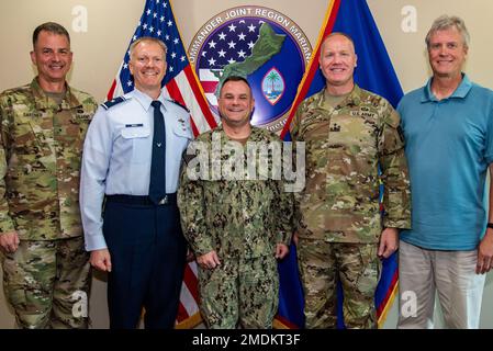 ASAN, Guam (July 27, 2022) - Joint Region Marianas (JRM) Commander Rear ...
