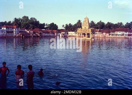 Suchindram Temple also known as Thanumalayan Temple is located in ...