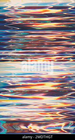 screen damage signal error lines static noise Stock Photo - Alamy