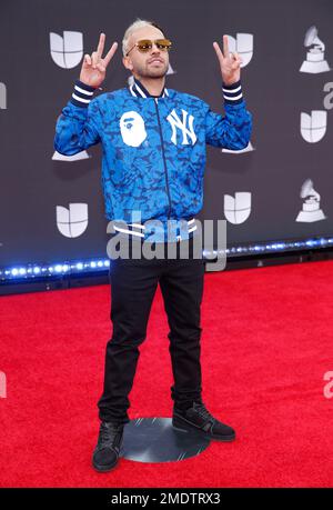 FILE - Feid arrives at the Latin Recording Academy Person of the Year ...
