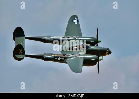 Lockheed P38 lighting Stock Photo - Alamy