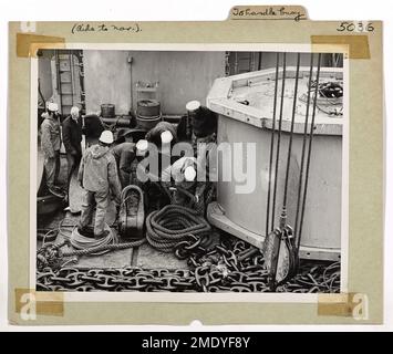 The Coast Guard Buoy Tender LAUREL completes a challenging operation ...