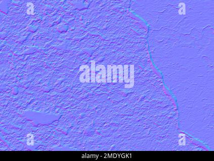 Normal map cracked wall, normal mapping Texture Stock Photo - Alamy