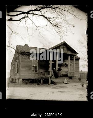 Farm and Farmhouse, Circa 1890 Stock Photo - Alamy