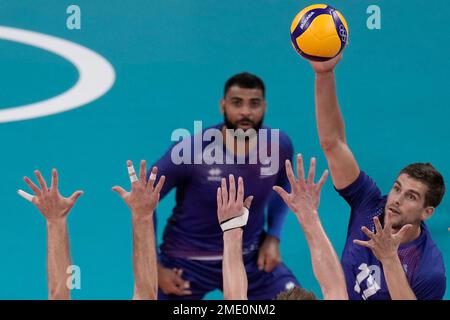 AUG 7, 2021 - Tokyo, Japan: Trevor CLEVENOT #17 of Team France in the ...