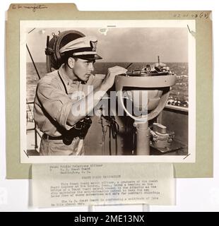 A watch officer on the bridge of a merchant ship Stock Photo - Alamy