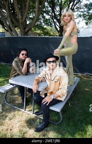 Michelle Joy and Paul Davis of Cannons at The Sylvee on October 22 ...