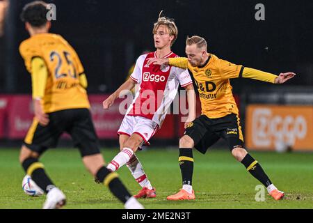 AMSTERDAM, NETHERLANDS - JANUARY 23: Donny Warmerdam of Jong Ajax ...