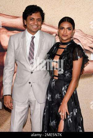 Second unit director Ishana Night Shyamalan attends the world premiere ...