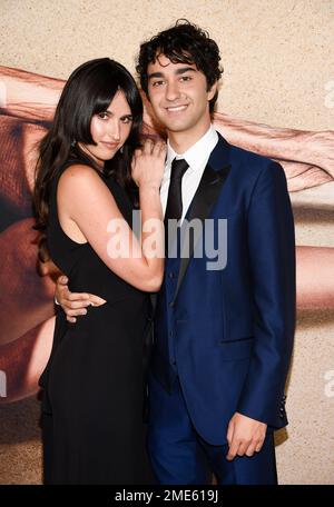 Actor Alex Wolff, right, and girlfriend Rozzi Crane attend the world ...
