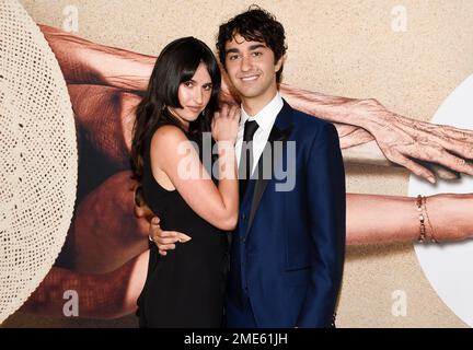 Actor Alex Wolff, right, and girlfriend Rozzi Crane attend the world ...