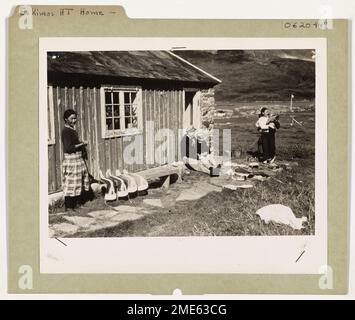 ESKIMOS SUMMER TENTS Stock Photo - Alamy