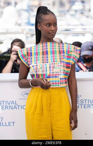 Fatou N'Diaye poses for photographers at the photo call for the film ...