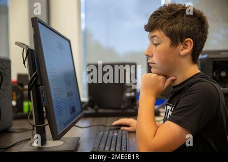Children participates in the American Cyber League (ACL) Innovators ...