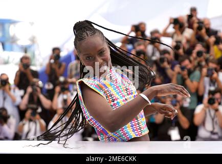 Fatou N'Diaye poses for photographers at the photo call for the film ...