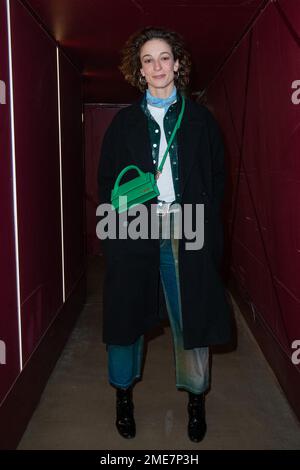 Olivia Courbis attending the Chmps Parisse Haute Couture Spring Summer ...