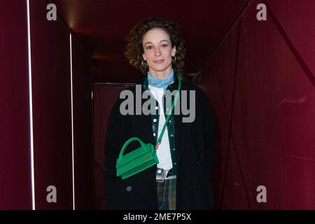 Olivia Courbis attending the Chmps Parisse Haute Couture Spring Summer ...