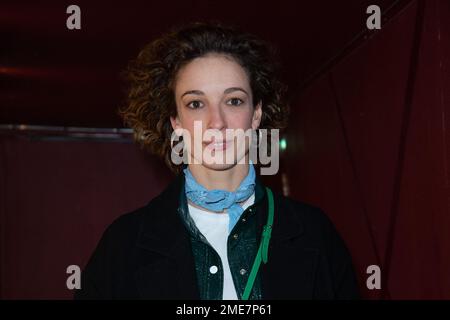 Olivia Courbis attending the Chmps Parisse Haute Couture Spring Summer ...