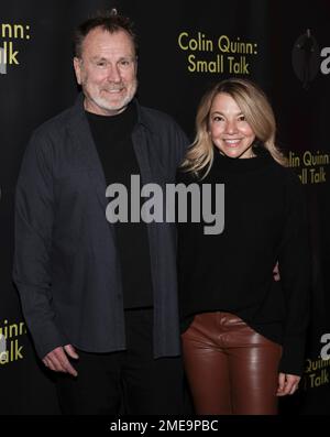 Jen Sochko and Colin Quinn Opening Night of the Broadway premiere of ...