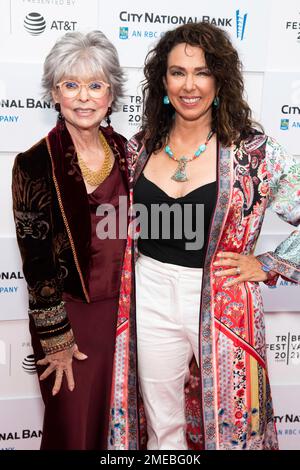 Rita Moreno, left, and daughter Fernanda Fisher attend the Legal ...