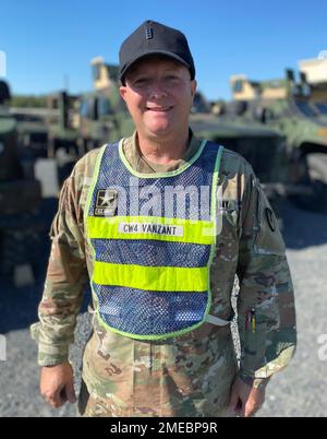 Chief Warrant Officer 4 Ted Vanzant, Army Field Support Battalion ...